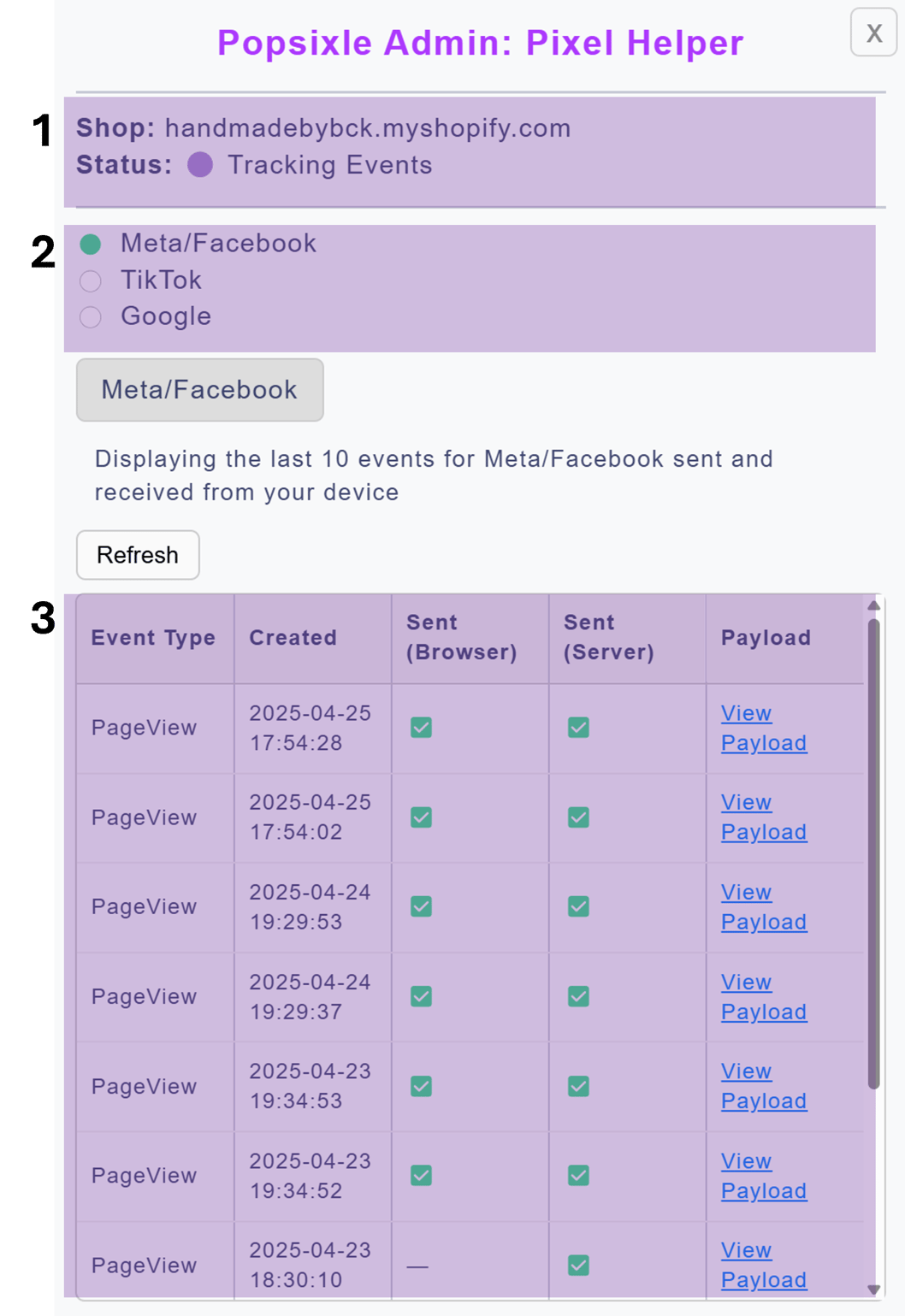Popsixle Pixel Helper